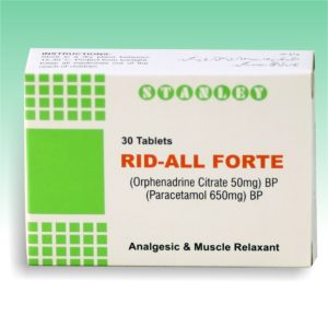 RIAM TABLETS – Stanley Pharma